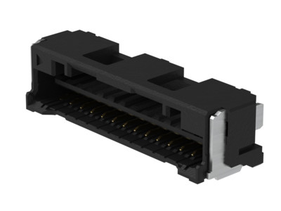 1.50mm Pitch CLIK-Mate Wire-to-Board PCB Receptacle, Single Row, Surface Mount, Right-Angle, 0.76µm Gold (Au) Plating, 14 Circuits, Black