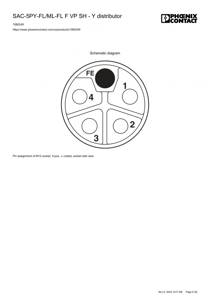 Phoenix Contact 1080249 product documentation page 6