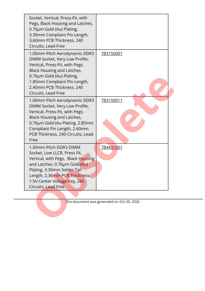 Tooling specification preview, page 3