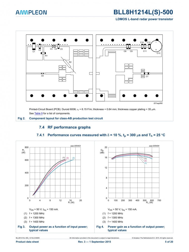 BLL8H1214L-500U datasheet page 5