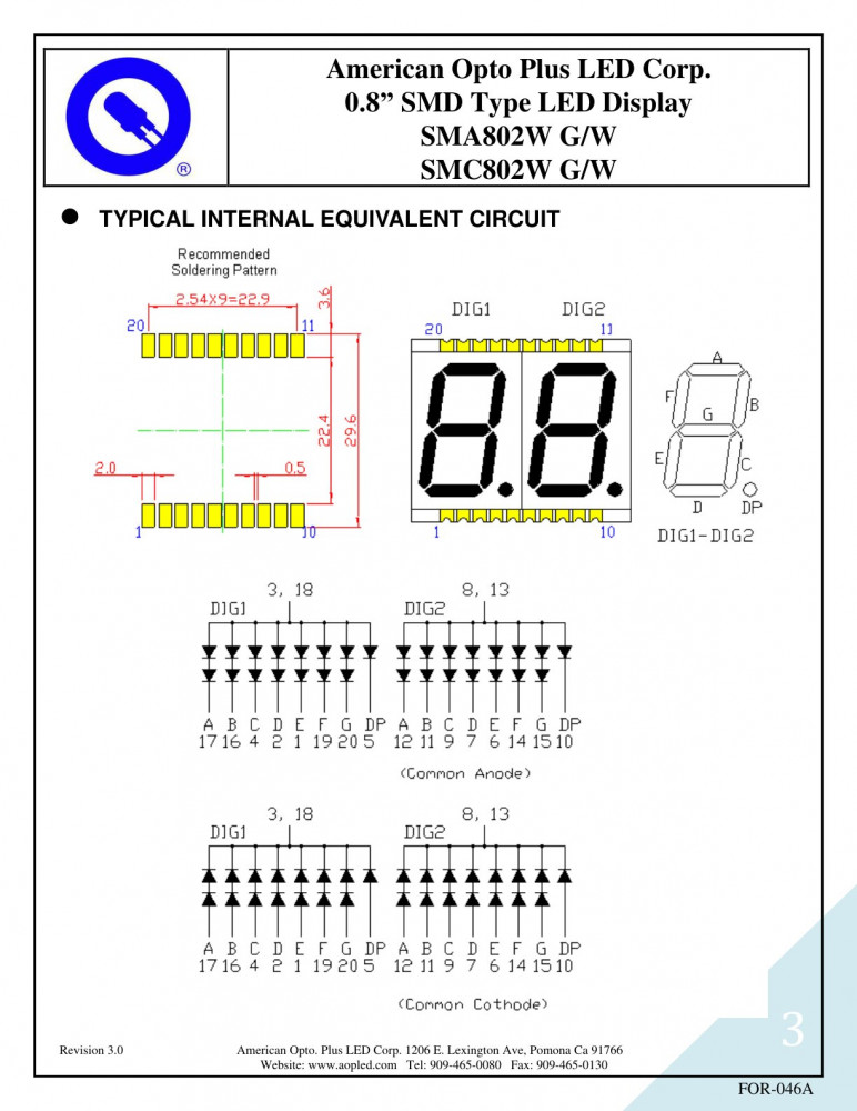 SMC802W product documentation page 3