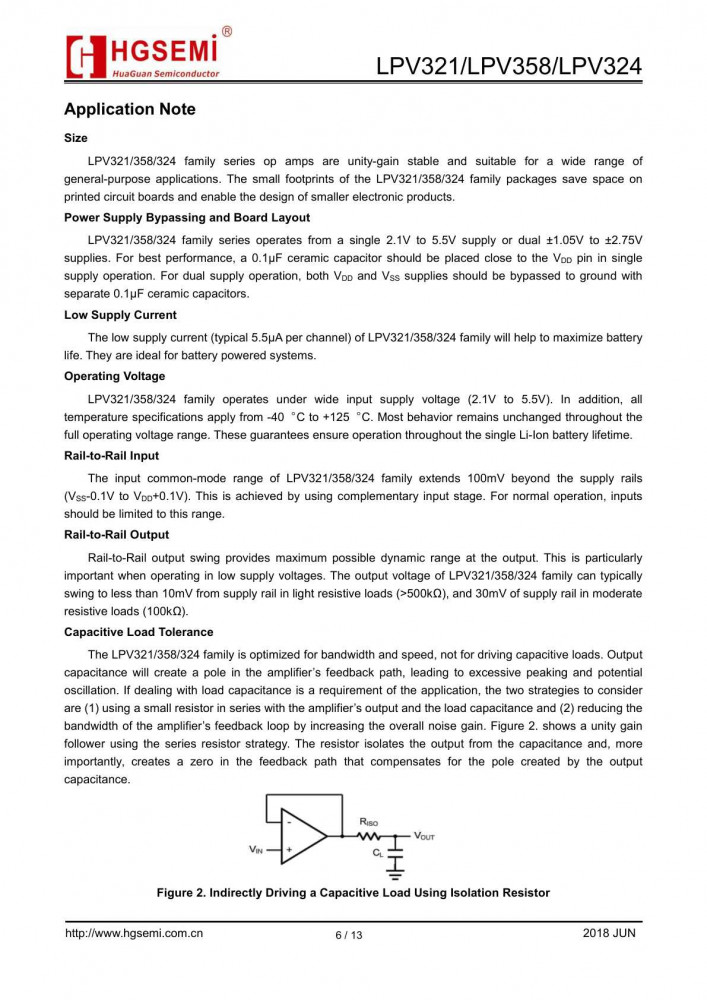 LPV358M/TR datasheet page 6