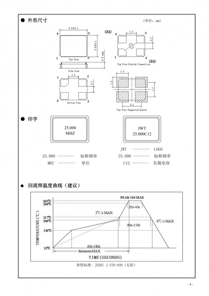 JWT CF4025M00012 specification page 5