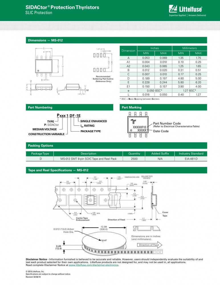 P0991DF-1E datasheet page 4