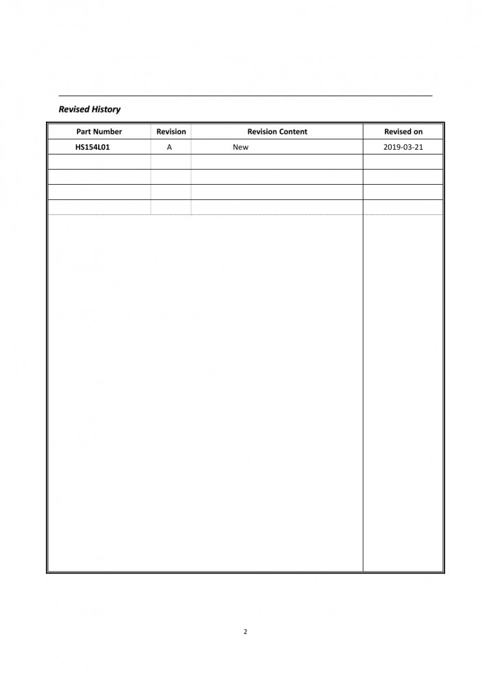 HS154L03W2C01 datasheet page 2