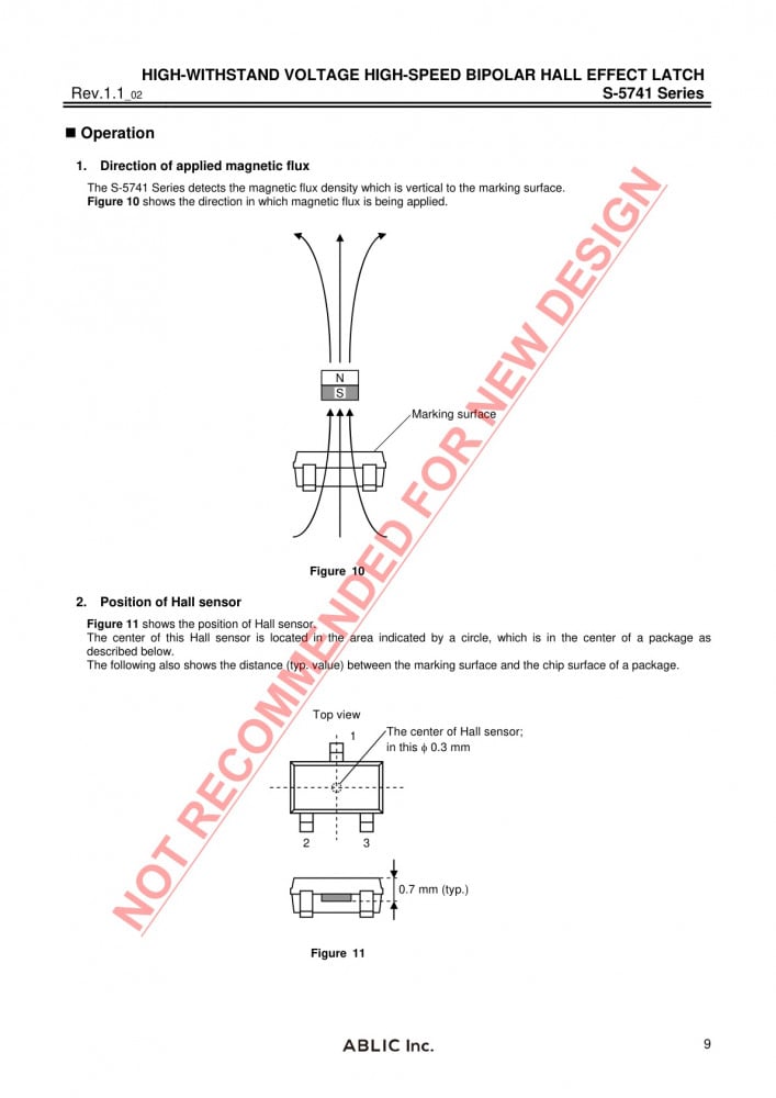 ABLIC S-5741 datasheet page 9