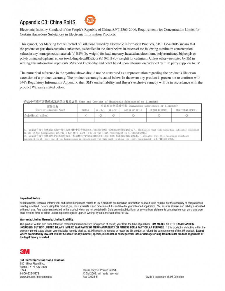 3M 10326-32J0-000 technical document page 5