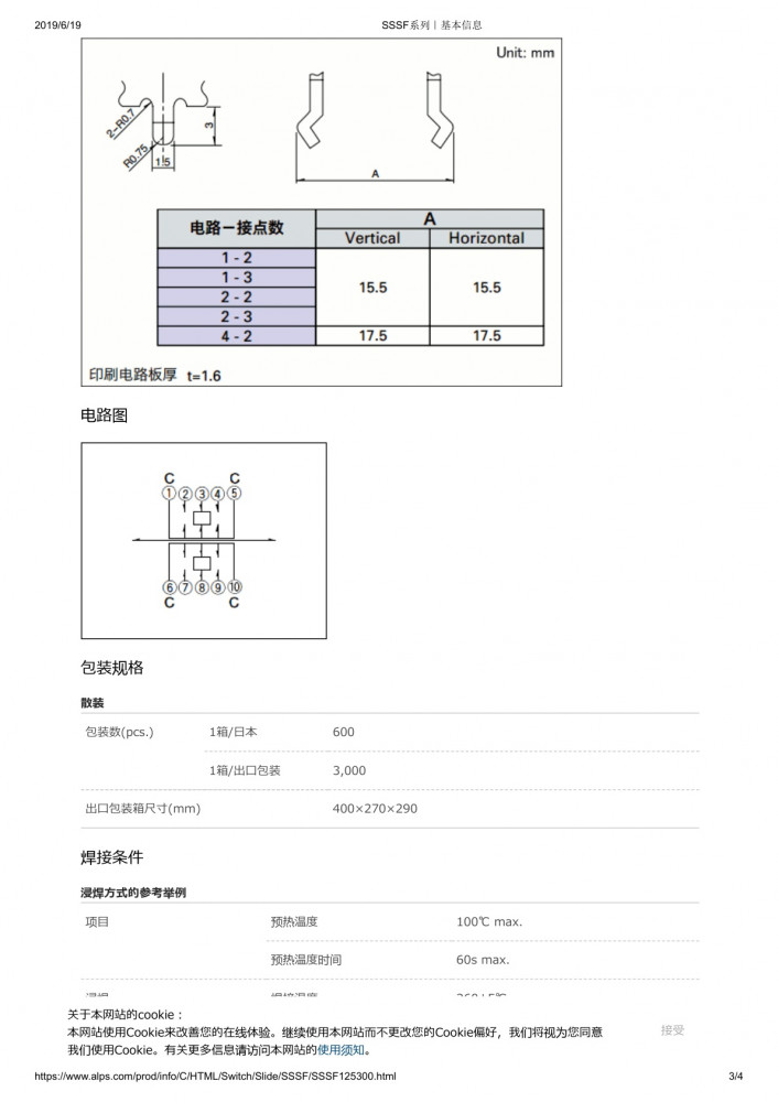 SSSF125300 technical document page 3