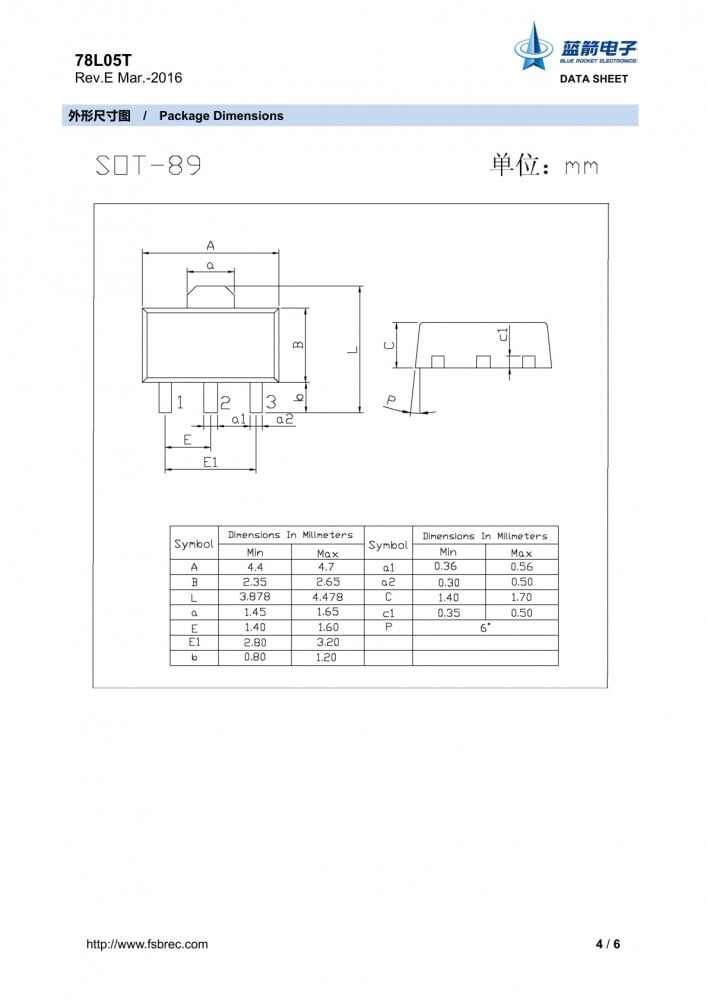 78L05T datasheet page 4