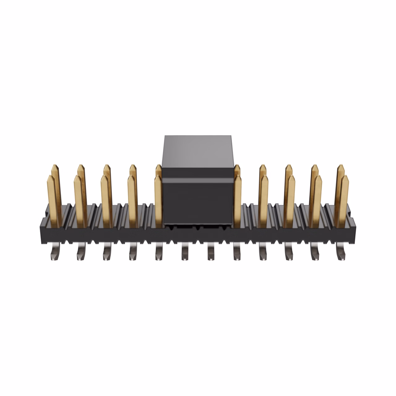 Milli-Grid Header, Vertical, Surface Mount, 24 Circuits, 0.76µm Gold (Au) Plating, Mating Pin Length 3.80mm, with Cap, Tape and Reel, Lead-Free for sale