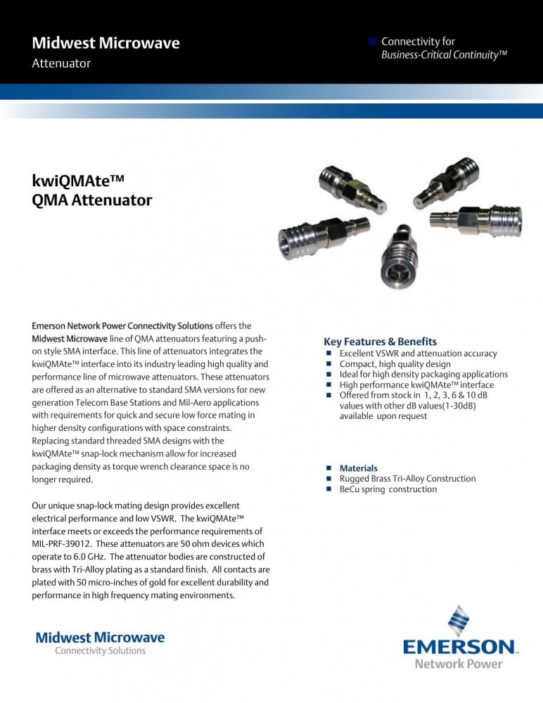 ATT-0106-01-QMA-32 technical document page 1