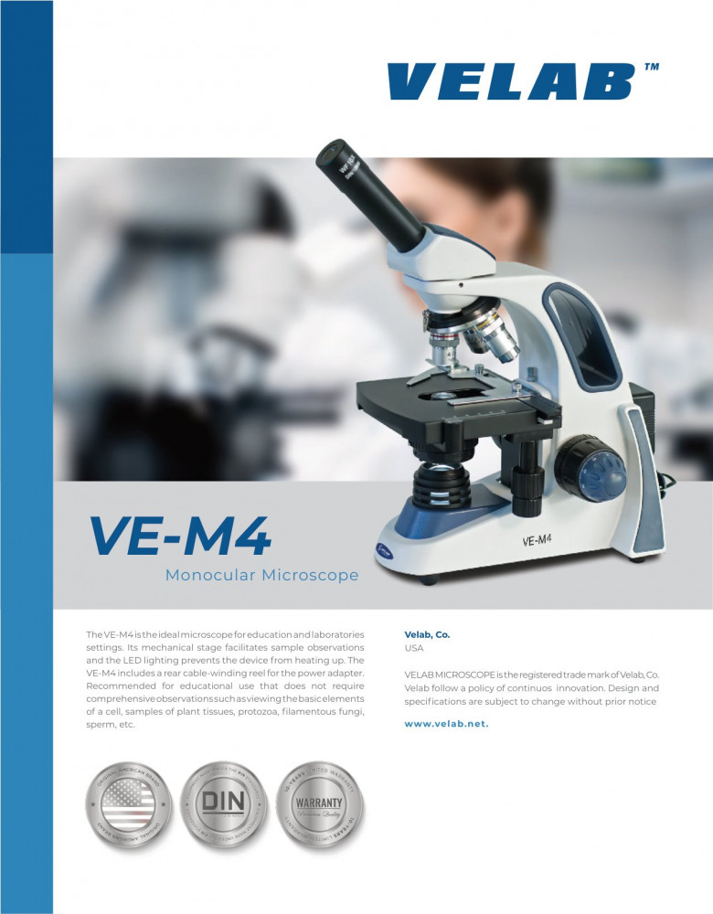 VE-M4 product document page 1