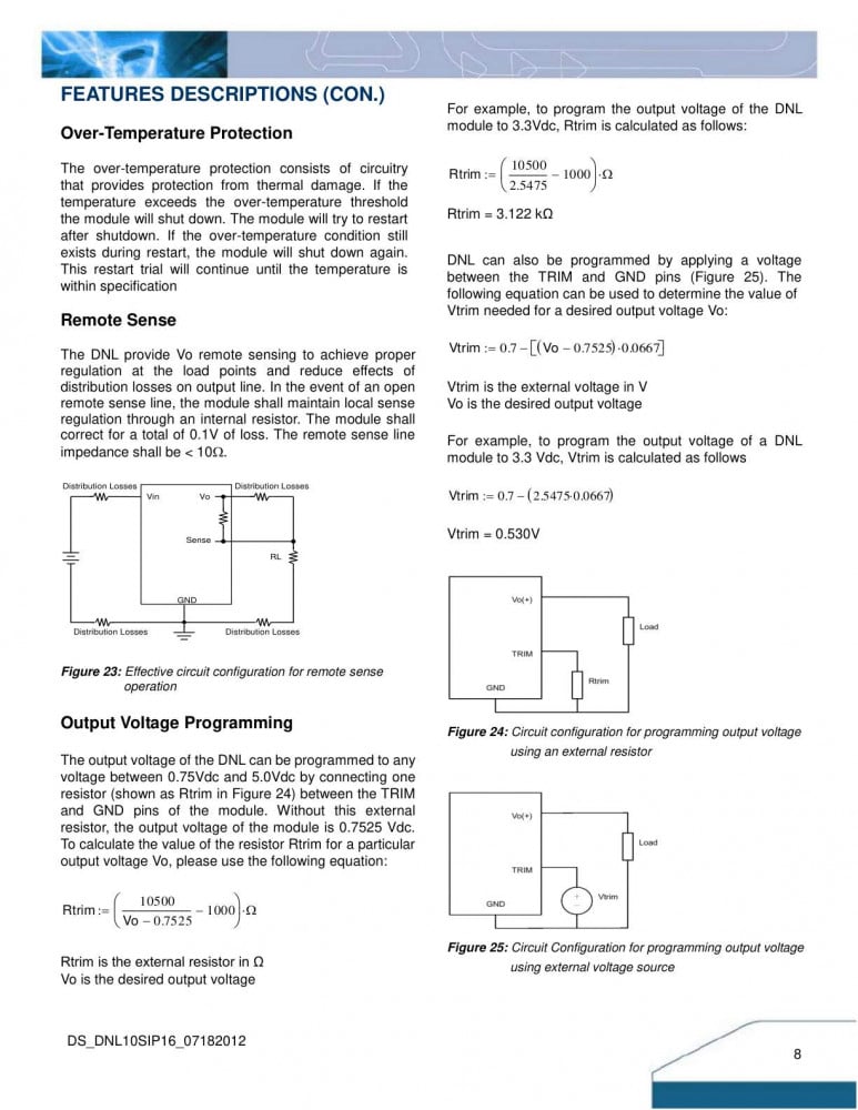 DELTA DNL datasheet page 8