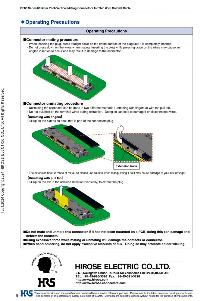 HRS DF80 technical document page 8