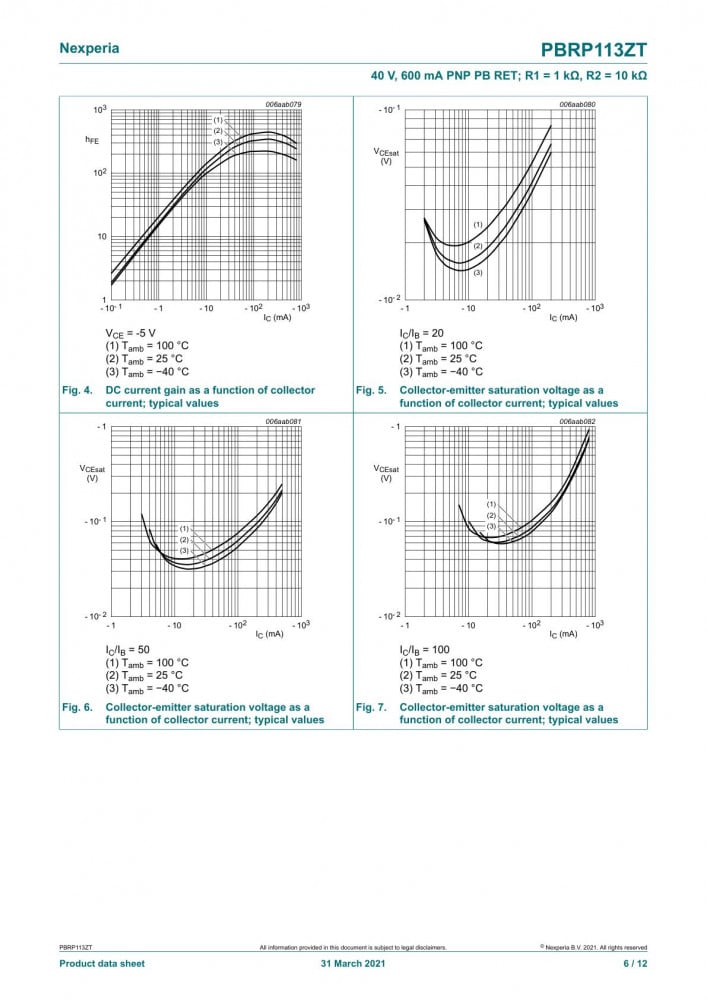 PBRP113ZT datasheet page 6