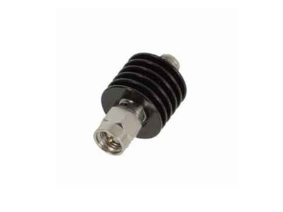 SMA Attenuator, Plug to Jack, Straight, 18 GHz, 2 Watt, 2 dB, with Hex