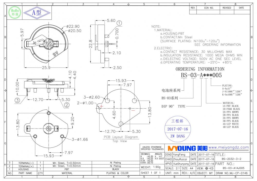 BS-03-A1AJ005 technical document