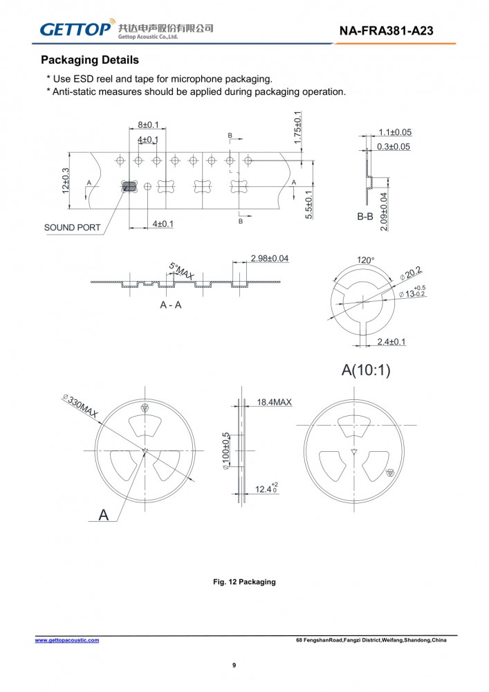 NA-FRA381-A23 datasheet page 9