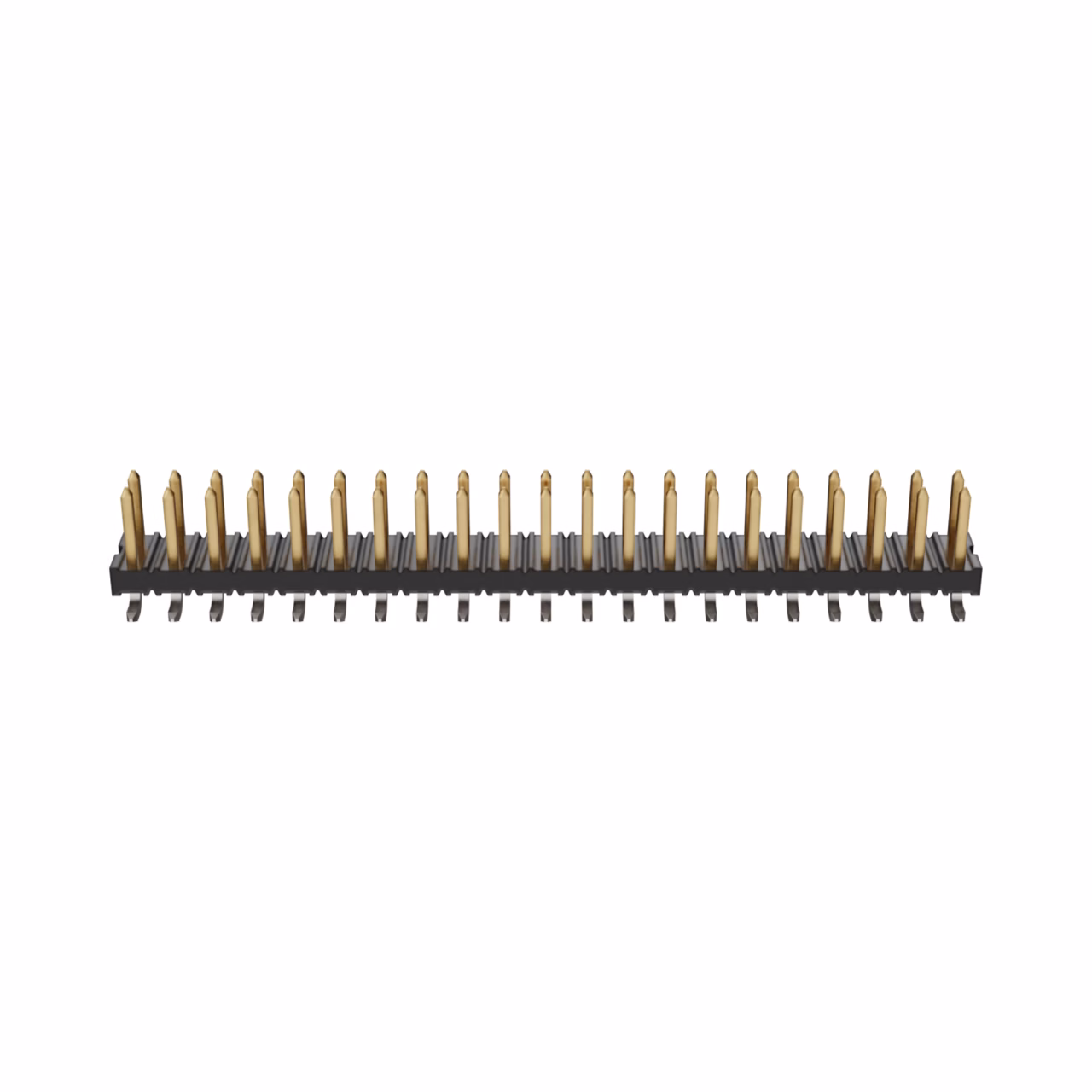 Milli-Grid Header, Vertical, Surface Mount, 42 Circuits, 0.76µm Gold (Au) Plating, Mating Pin Length 3.80mm, Tube, Lead-Free for sale