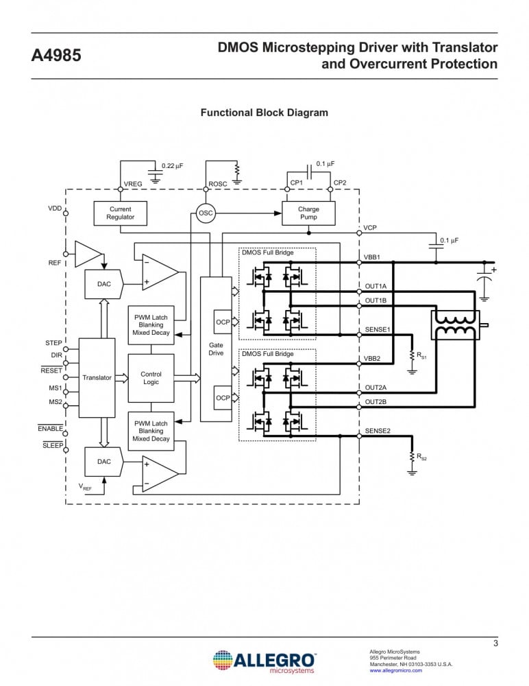 A4985 datasheet page 3