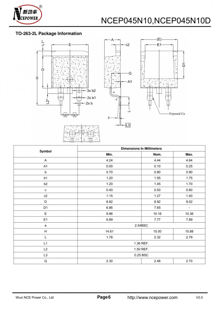 NCEP045N10D datasheet page 6