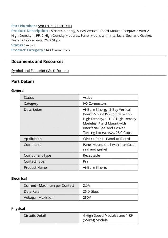 Product document image, page 1
