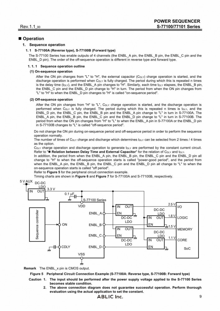 ABLIC S-77100/77101 datasheet page 9