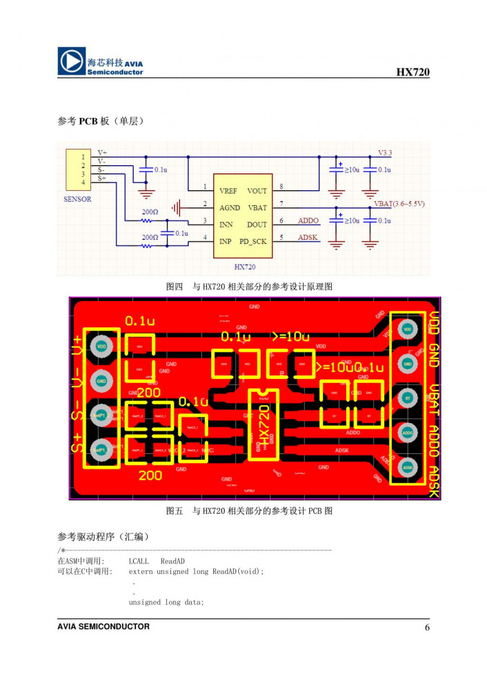 HX720D datasheet page 6