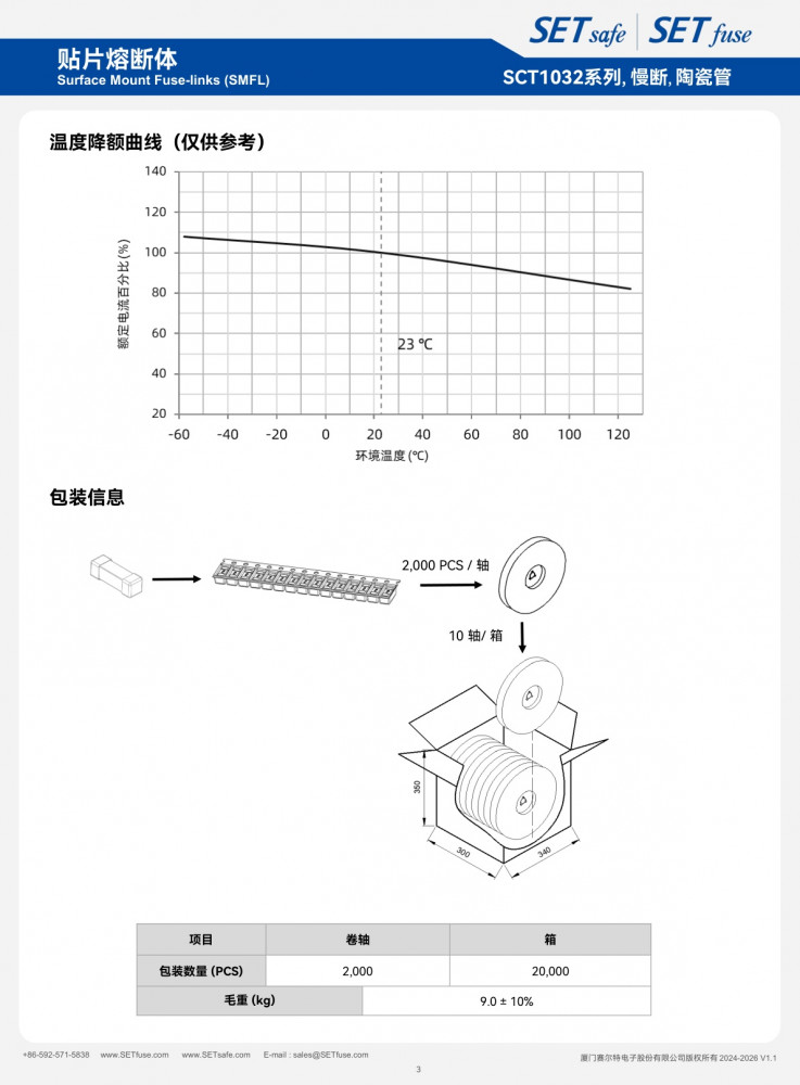 SCT1032T2A250V datasheet page 3