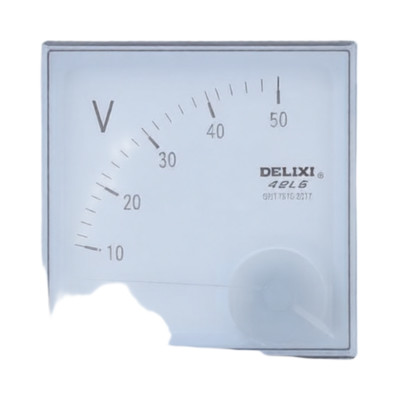 Delixi Electric 42L6V20V Analog Voltmeter Chip for Precision Voltage Measurement