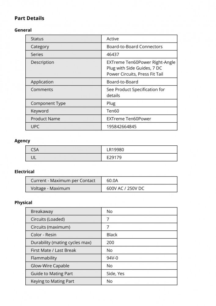 MOLEX 464379307 product document image 2