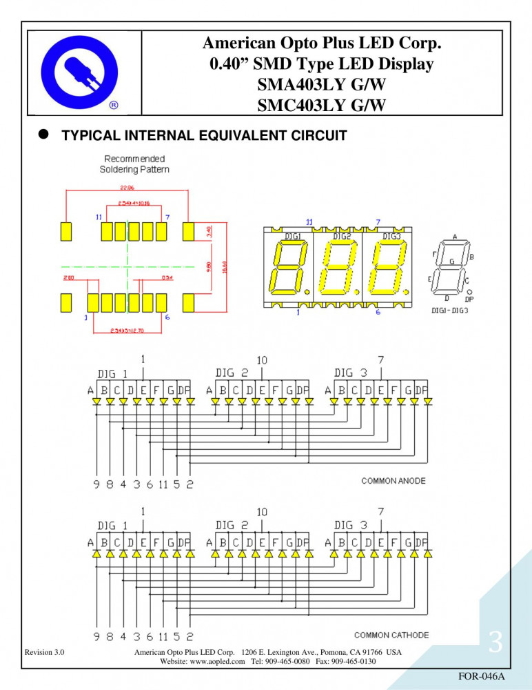 SMC403LY datasheet page 3