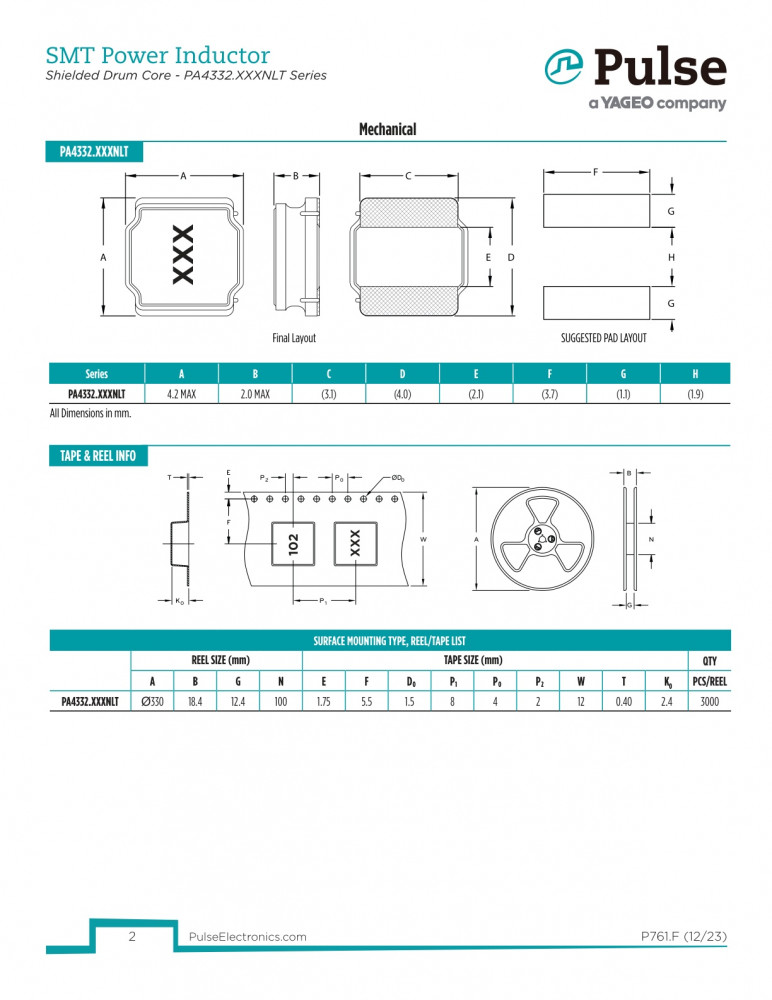 PA4332.222NLT technical document page 2