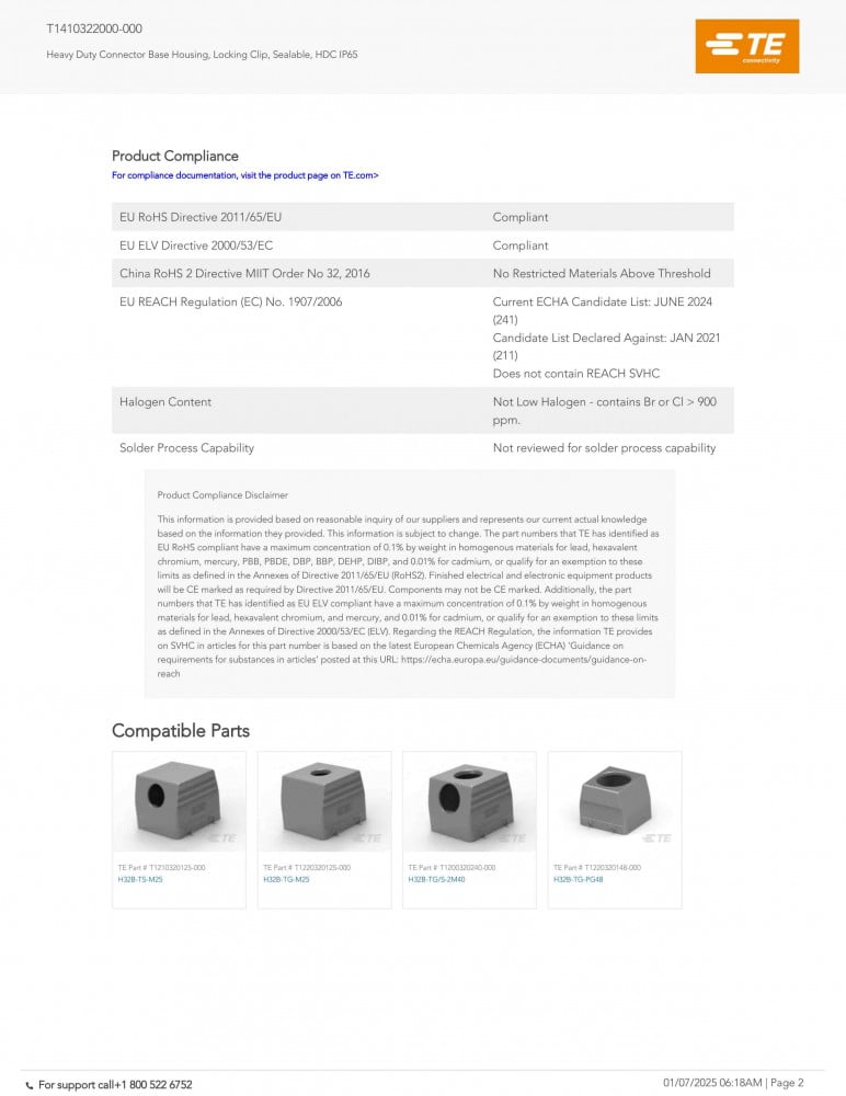 T1410322000-000 technical document page 2