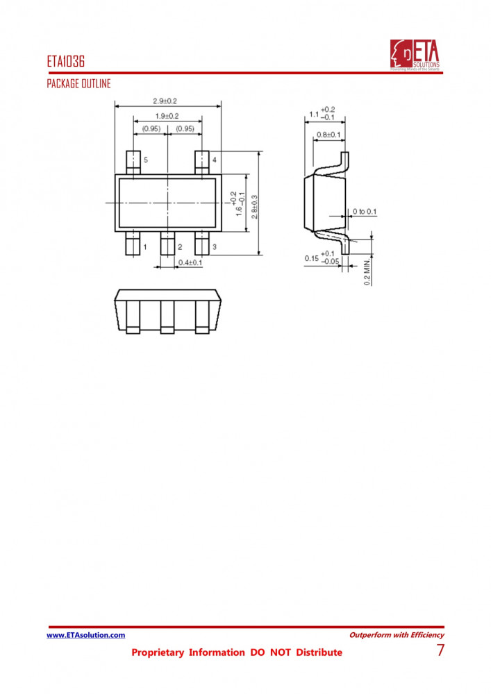 ETA1036 datasheet page 7