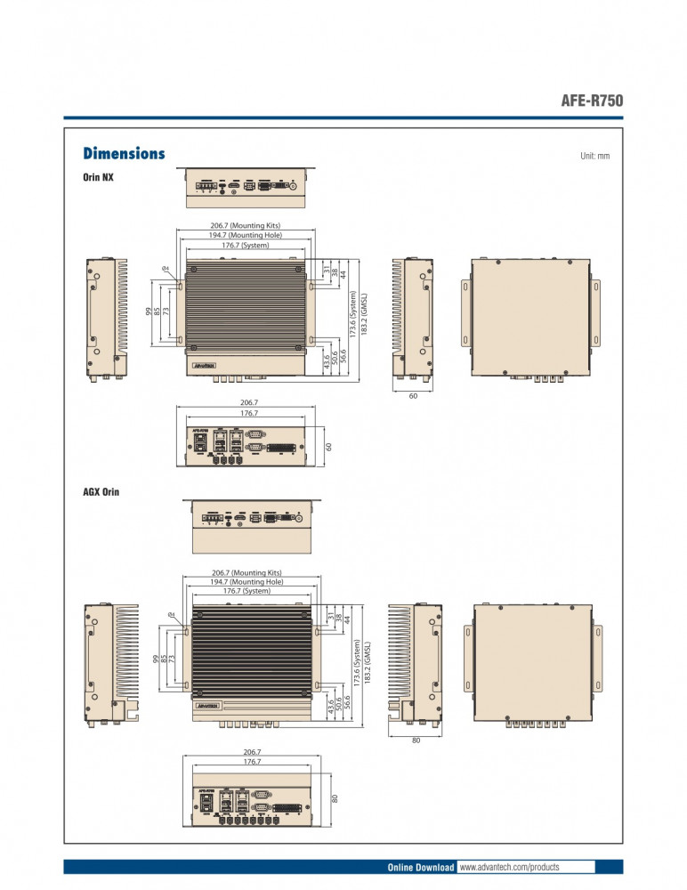 AFE-R750 product document image 2