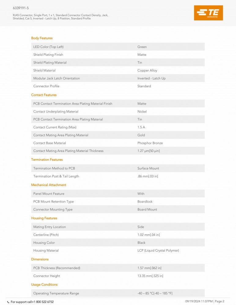 6339191-5 technical document page 2