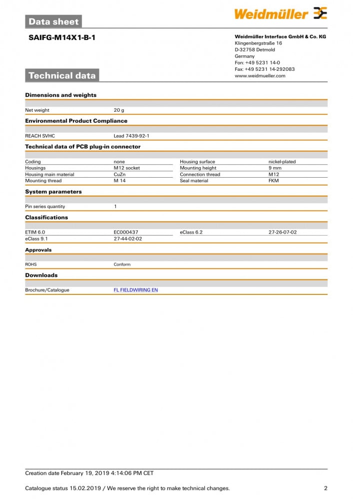 WEIDMULLER 2423920000 product document page 2