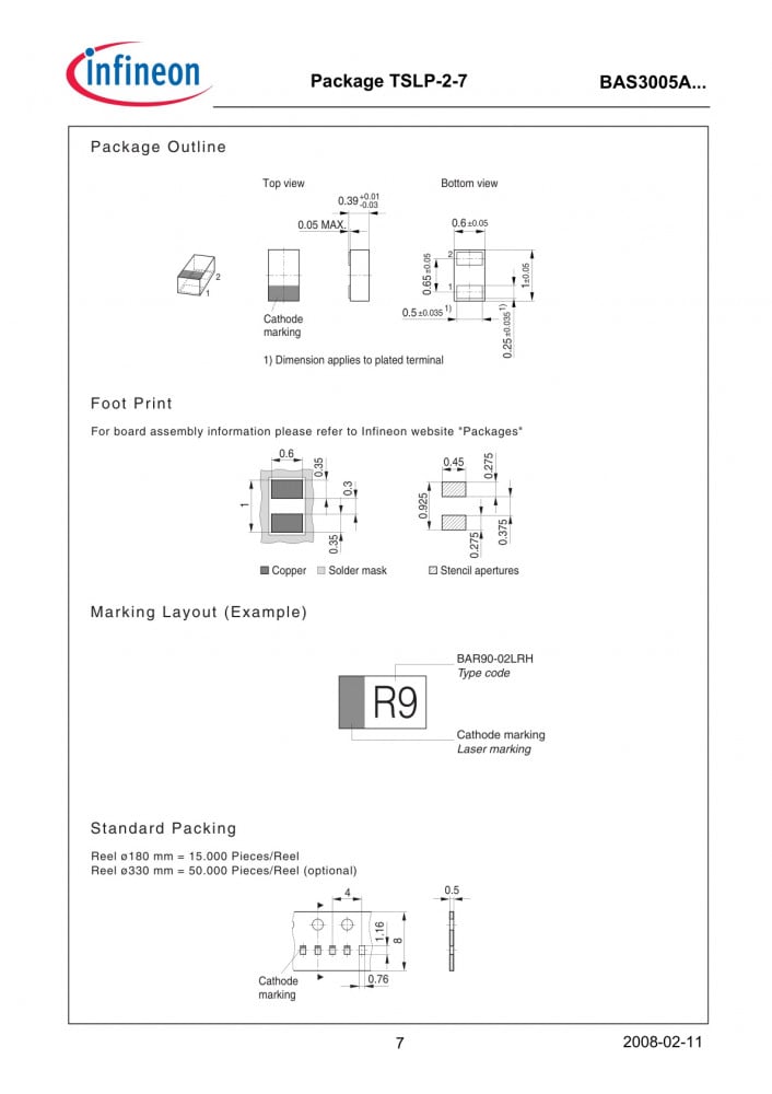 BAS3005A02VH6327XTSA1 datasheet page 7