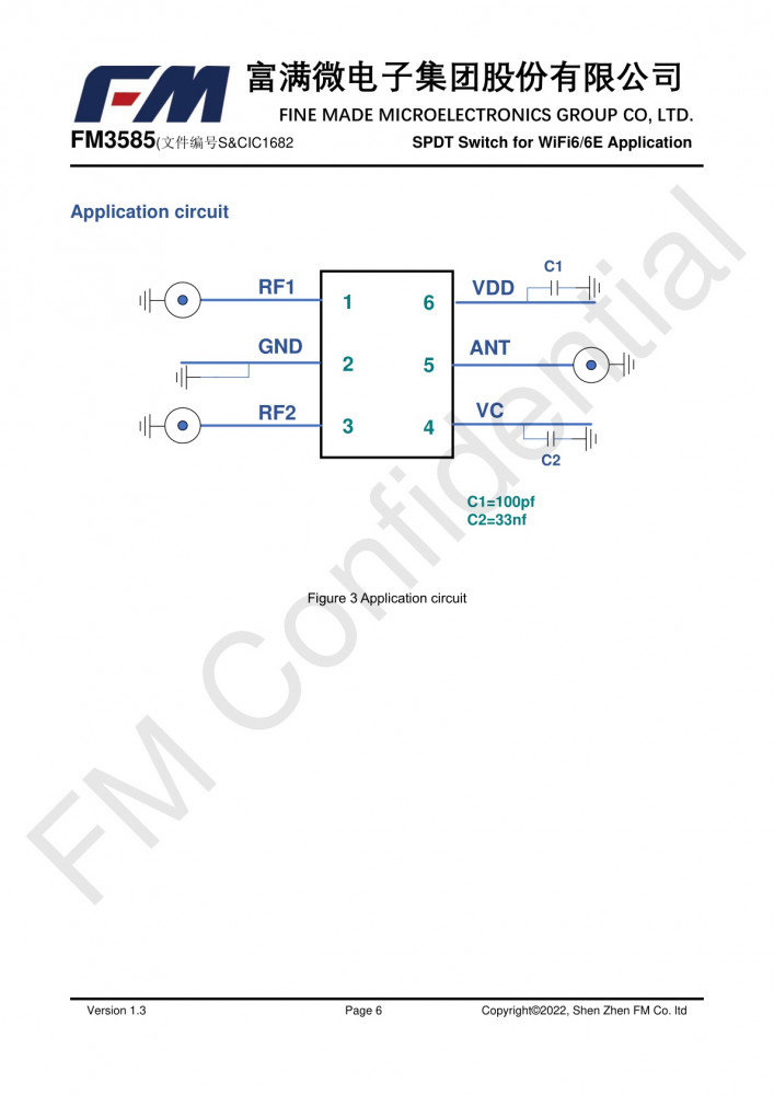 FM3585 datasheet page 6