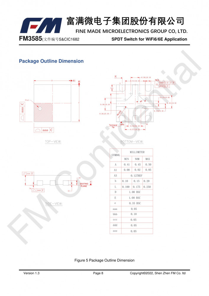 FM3585 datasheet page 8