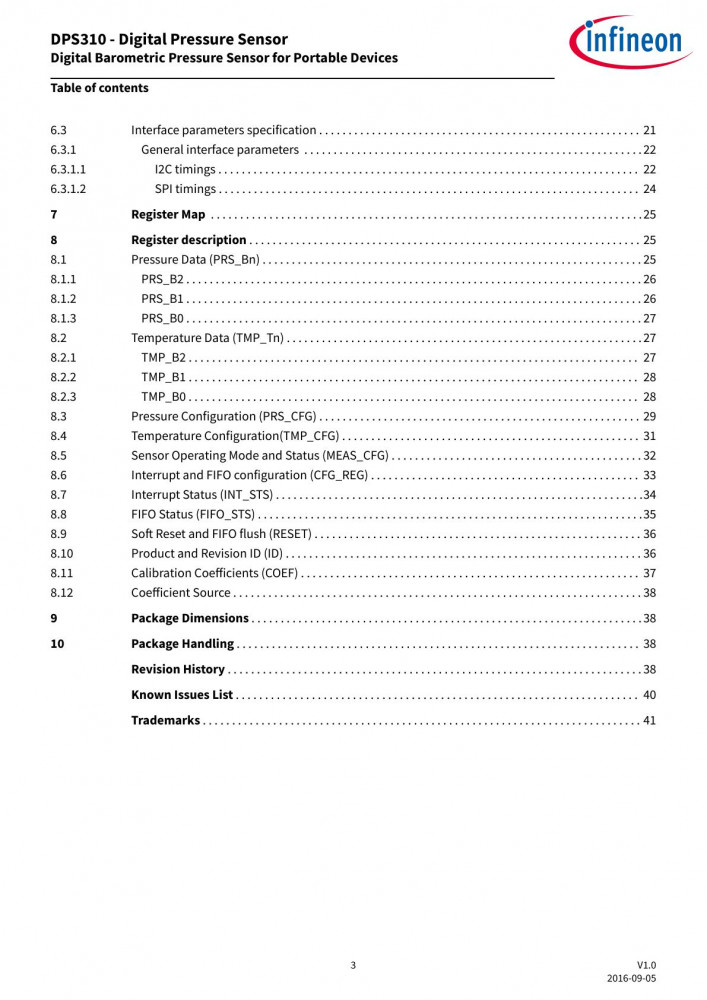 DPS310 document page 3