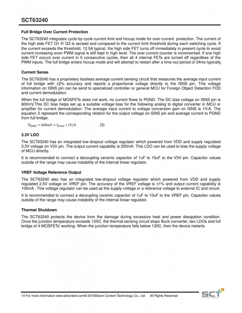 SCT63240FIAR datasheet page 10