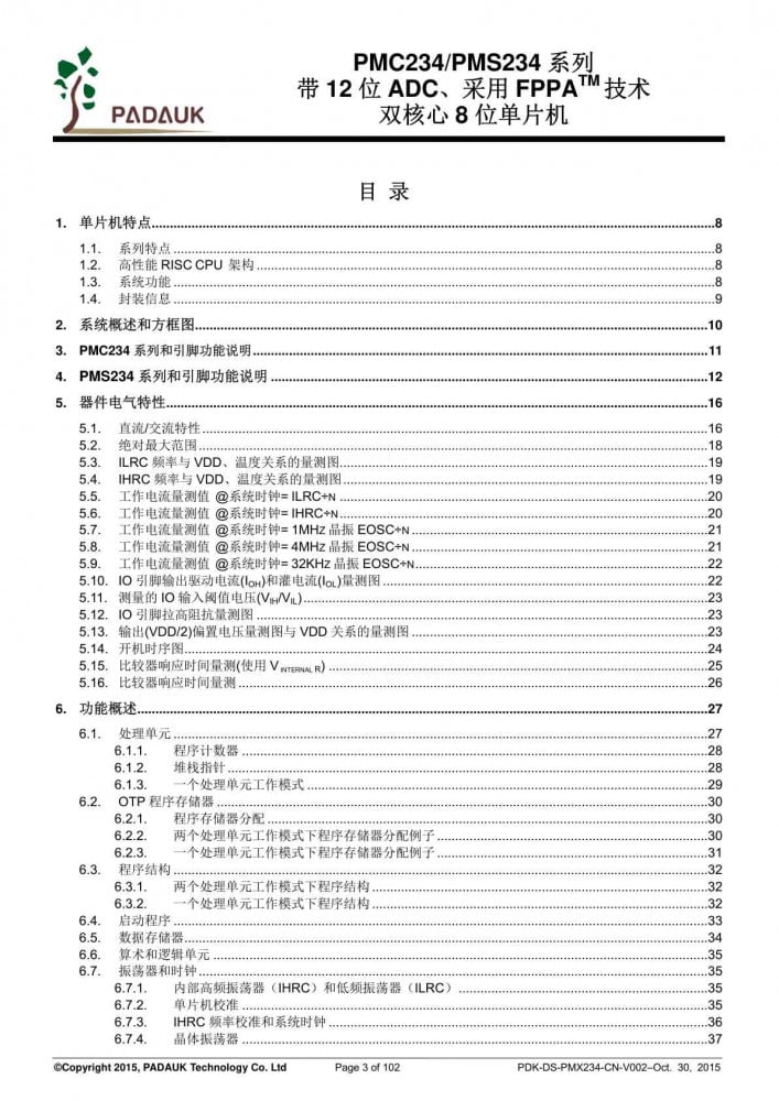 PMC234-Y24 datasheet page 3