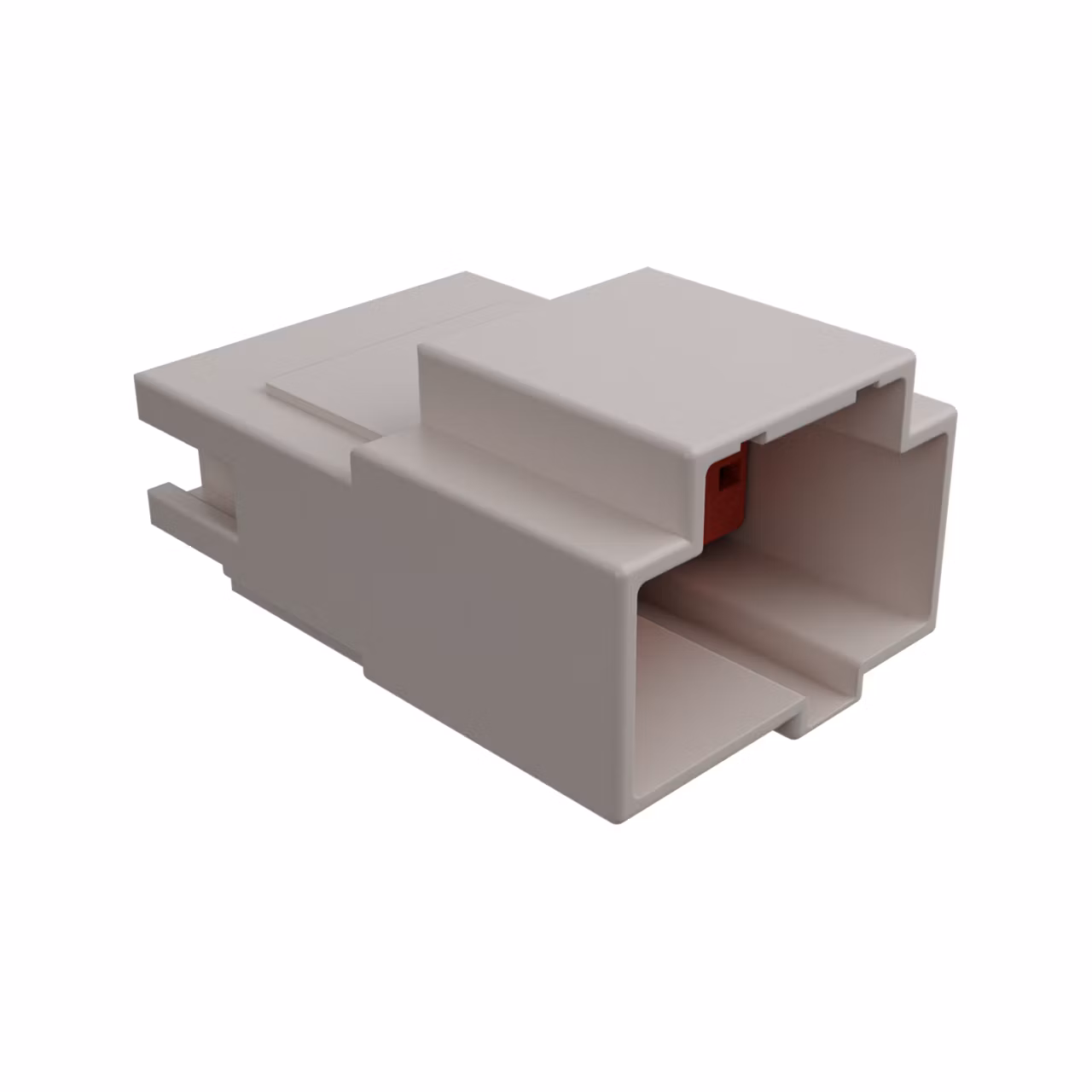 2.54mm Pitch, 0.64mm Width H-DAC 64 High Density Automotive Crimp Housing, Dual Row, 12 Circuits, Polarization Option #3, White for sale