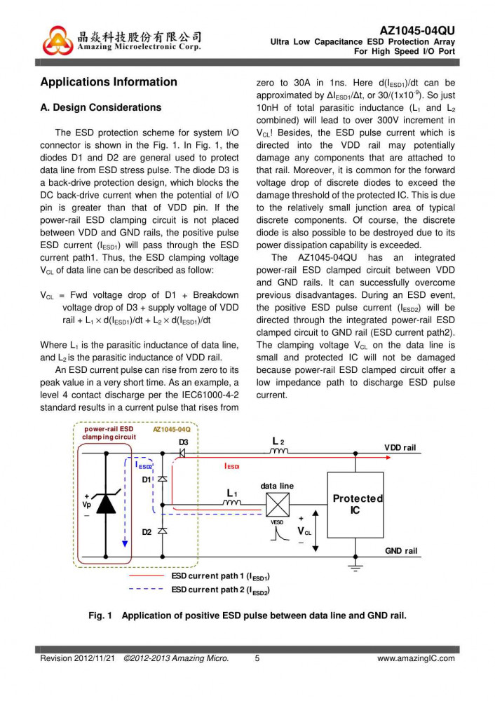 AZ1045-04QU datasheet page 5