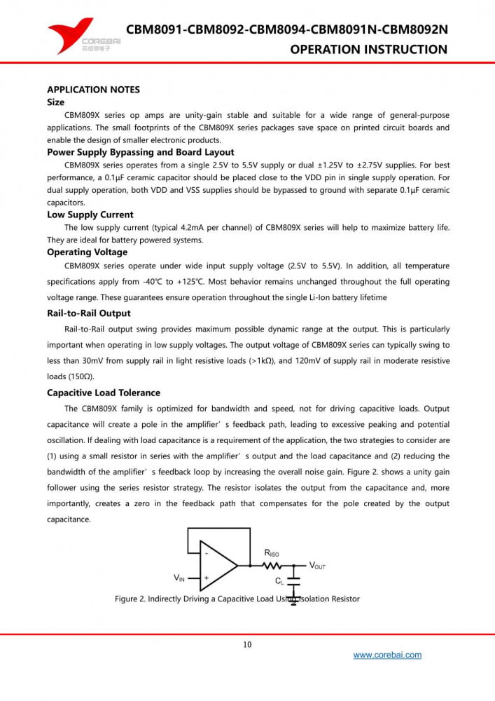 CBM8091AST5 datasheet page 10
