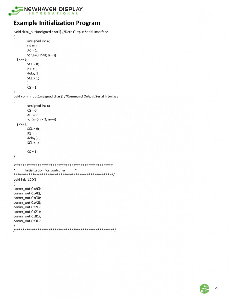 NHD-C12832A1Z-NSW-BBW-3V3 document page 10