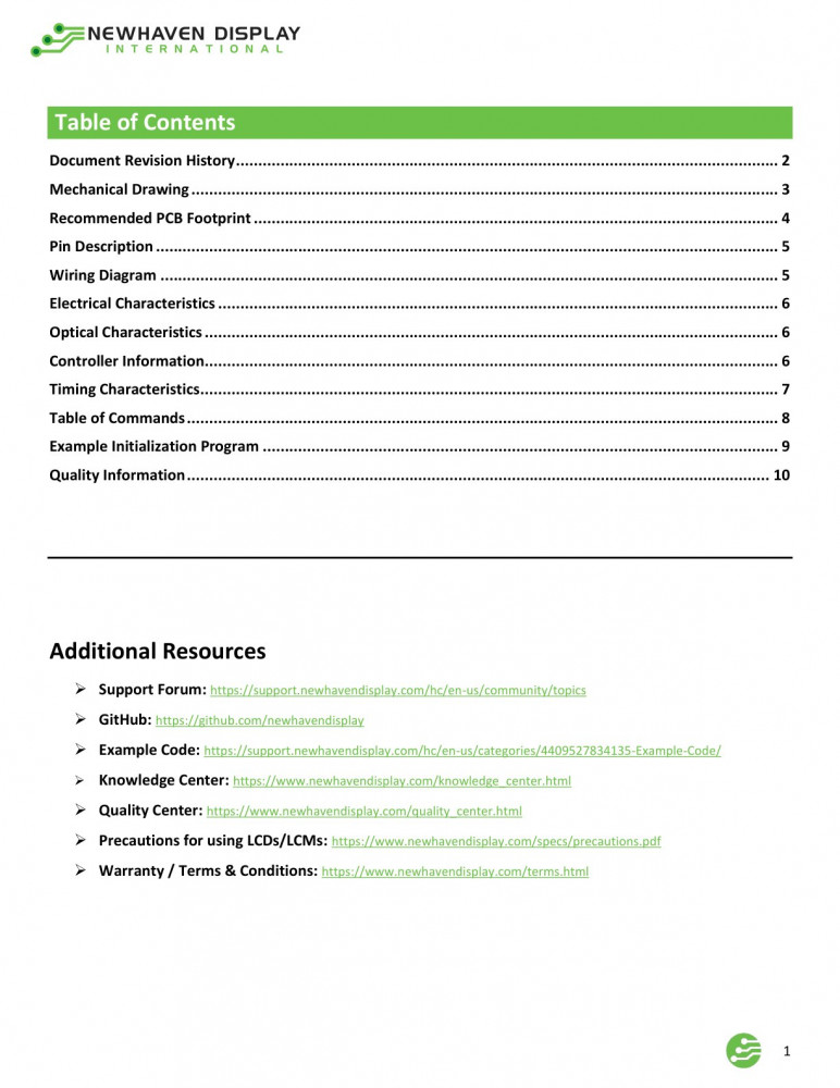 NHD-C12832A1Z-NSW-BBW-3V3 document page 2