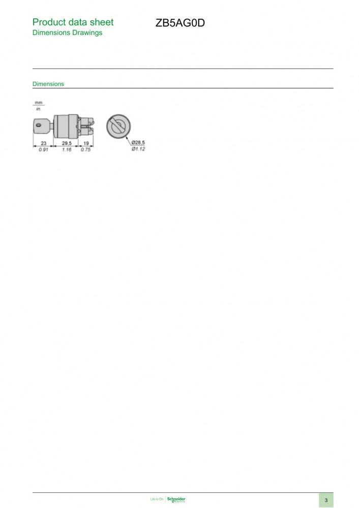 ZB5AG0D technical document page 3